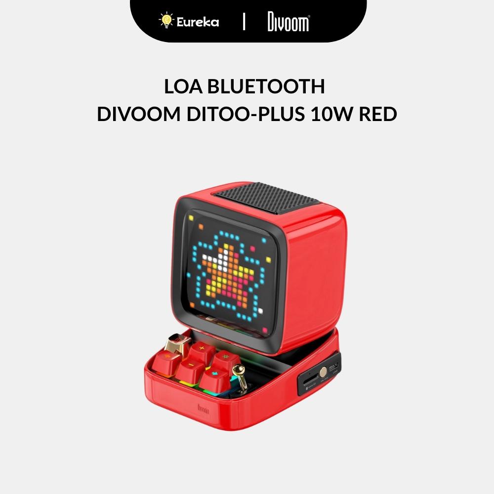 Loa Bluetooth Divoom - Ditoo Plus Red